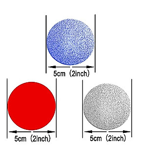 4th of July Independence Day Party Hanging Garlands National Day Patriotic American Theme Birthday Party Baby Shower Red Blue White Streamers Ceiling Hangings Decorations, 26ft