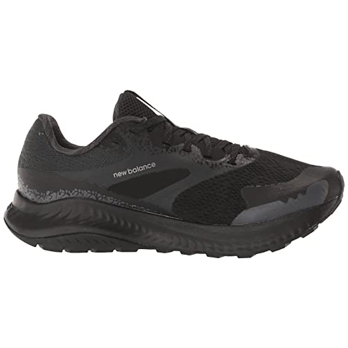 New Balance Men's DynaSoft Nitrel V5 Trail Running Shoe, Black/Black, 10