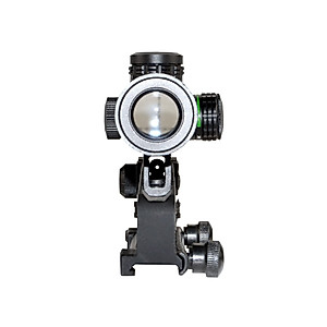 4X20 Compact Red/Green Illuminated Reticle Scope, Duplex fits Carry Handle & Picatinny Mounts