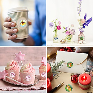 Kids Stickers Inspirational Stickers Rolls- 2000 Pcs MoCeYa Stickers for Kids Motivational Stickers for Toddler Weather Unicorn Pony Animal Dog 1" Diameter with Box