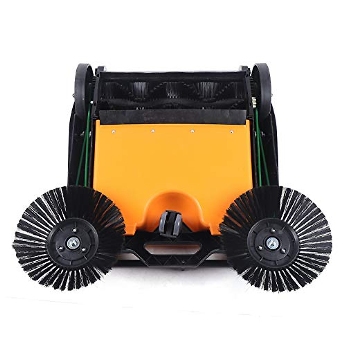 26" Hand-Push Sweepe,Industrial Floor Sweeper Large Area Floor Sweeper Floor Cleaning Machine,Sweeps 29,277 Square Feet/Hour Outdoor and Indoor Sweeper