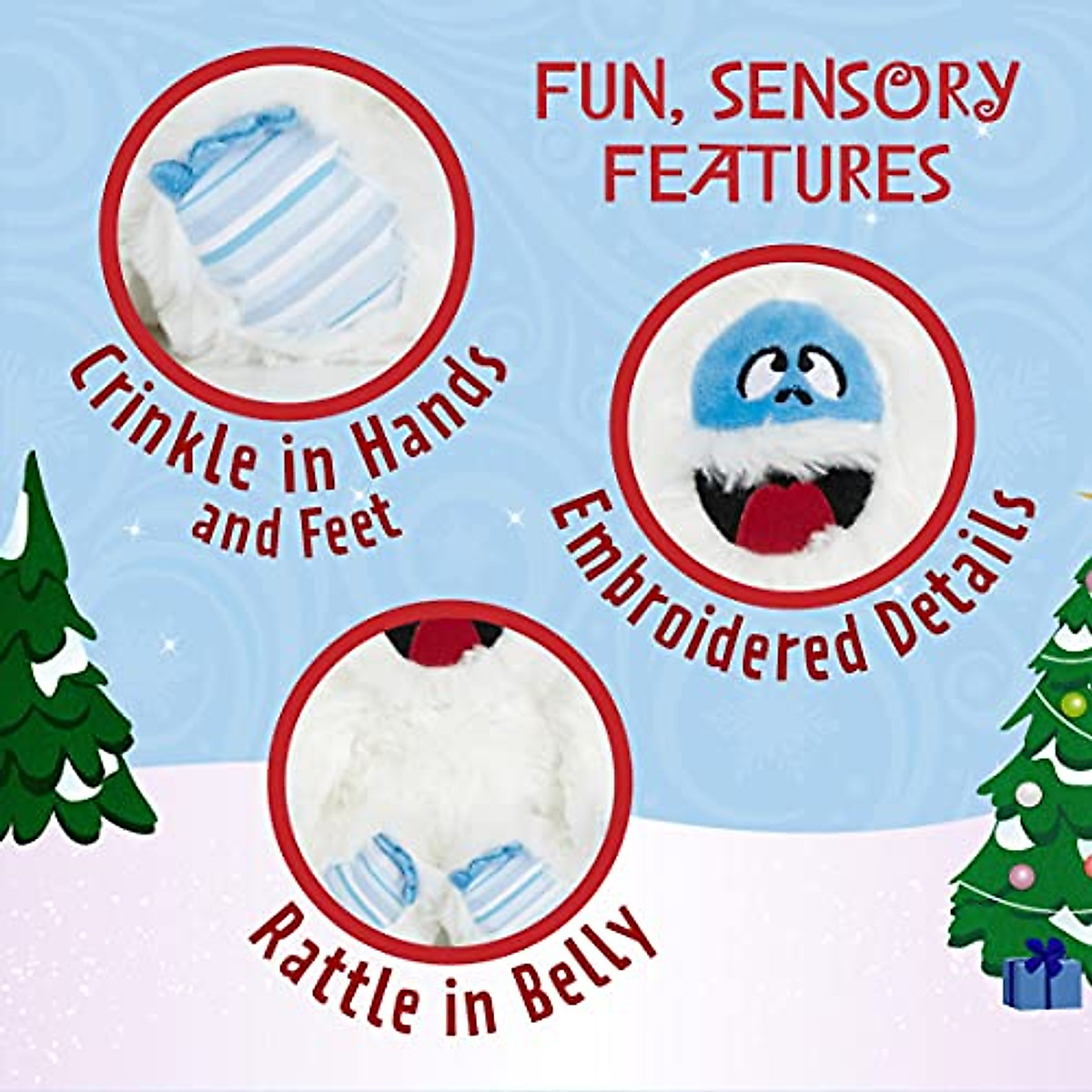 Bumble the Abominable Snow Monster - Stuffed Animal Plush Toy