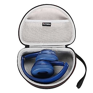 LTGEM Headphone Case for Beats Studio3/Solo3/Solo2/Solo Pro Wireless On-Ear Headphones - Travel Carrying Storage Bag(Case Only)