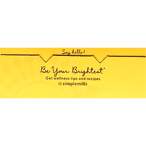 Simple Mills Almond Flour Crackers, Rosemary & Sea Salt - Gluten Free, Vegan, Healthy Snacks, 4.25 Ounce (Pack of 1)