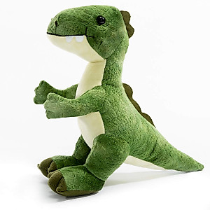 HollyHOME Plush T-Rex Dinosaur Baby Stuffed Animal Toy Kids Gift Green 10"