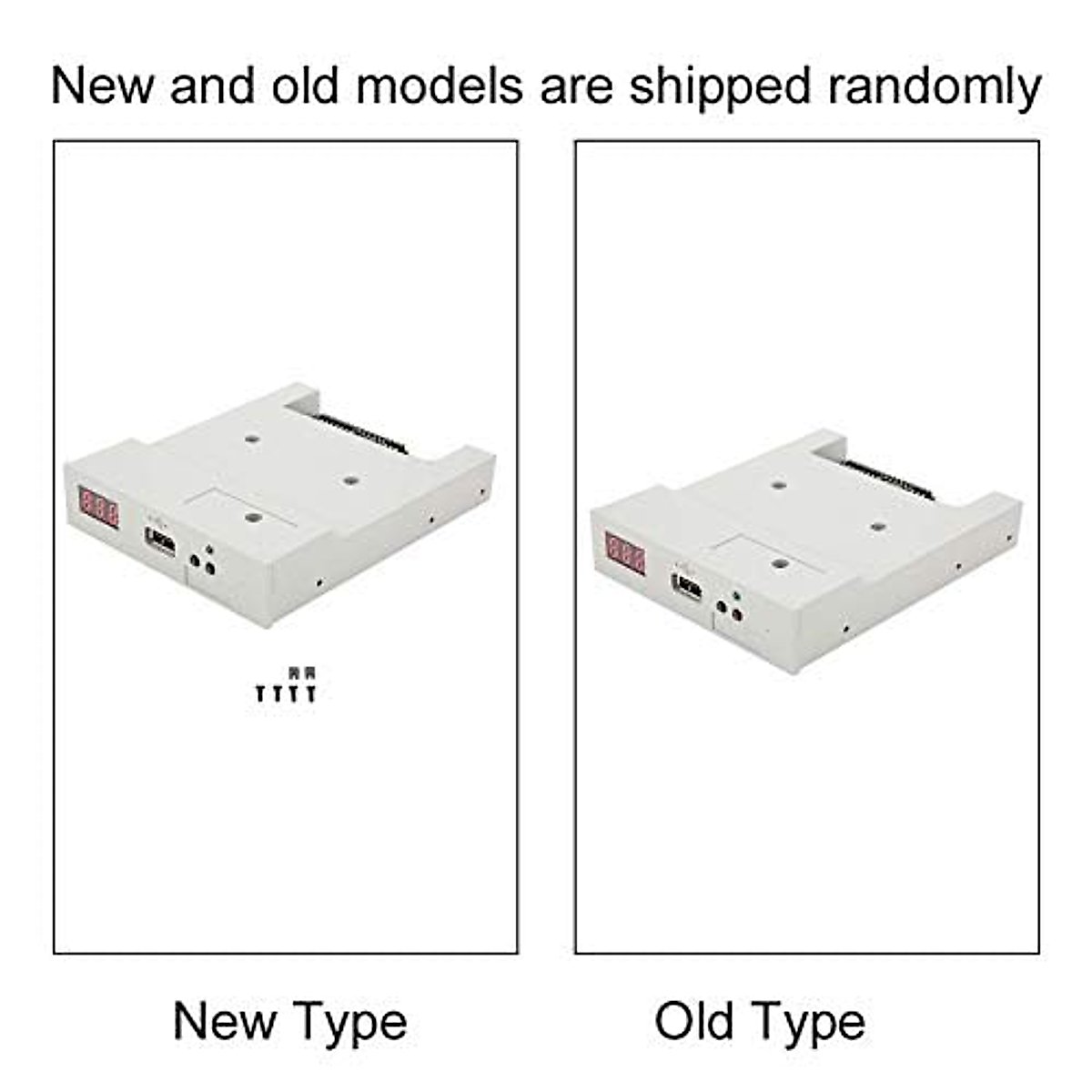 USB Floppy Drive Emulator 3.5 Inch External Portable 1.44MB Security Data USB Floppy Disk Drive 32 Bit CPU Designs