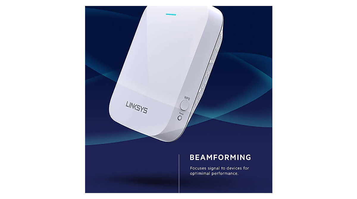 Linksys WiFi 6 Range Extender - Boost Coverage Up to 2000 Sq Ft