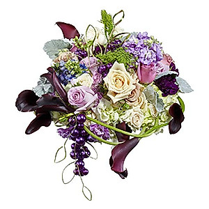 Floral Supply Online - Green Design Bowls for Flower Arrangements, Centerpieces, and Holiday Decorating. (6" Green, 12 Bowls)