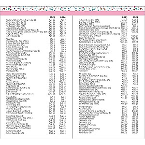 2023-24 Tree of Hearts 2-Year Pocket Planner (24-Month Calendar)