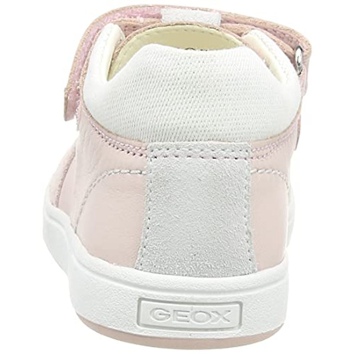 Geox Baby Girl's Biglia 8 (Infant/Toddler) Light Rose/White 21 (US 5.5 Toddler) M