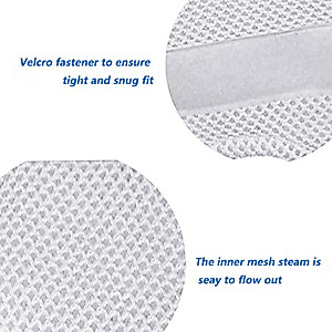 10 Pack Replacement Washable Cleaning Steam Mop Pads Compatible with Shark S3101, S3102, S3250, S3251, SK115, SK140, SK141, SK410 Series Steam & Scrub All-in-One Hard Floor Steam Mop