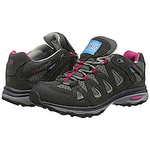 Karrimor Women's Walking Low Rise Hiking Boots, Black C Pink, 9.5