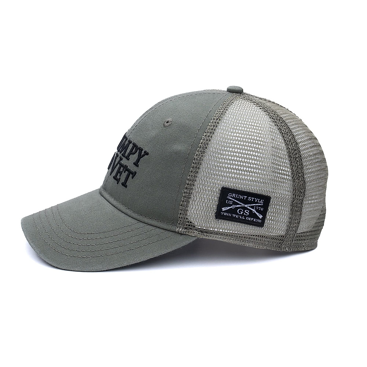 Grunt Style Grumpy Old Vet Hat (Green, One Size)