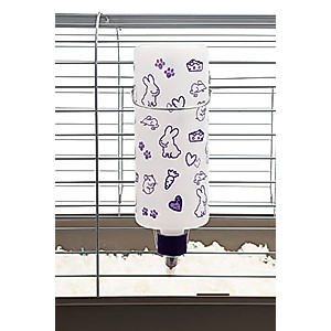 Lixit 32oz Weather Resistant Water Bottles with Heavy Duty Mount for Rabbits and Ferrets (Rabbits)