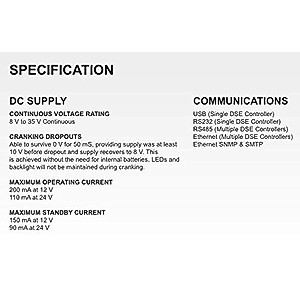 Thunder Parts DSE892 Original - Made in UK | Simple Network Management Protocol (SNMP) Gateway | DSE0892-01