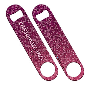 BarConic Customizable Bottle Opener – Flowers