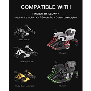 stio GoKart Cover Dustproof and Sun Protection Case Compatible with Ninebot by Segway GoKart Pro Go Kart Kit, Dirtproof, Scratch Resistant, Breathable, Lightweight Full Gokart Covers with Elastic Hem