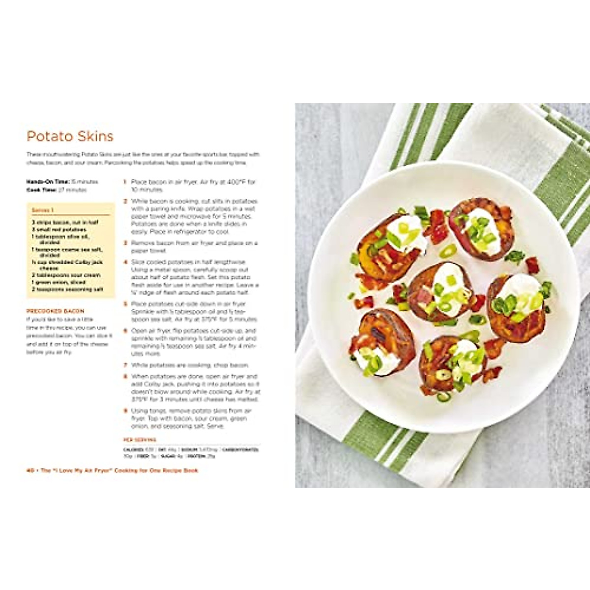 The "I Love My Air Fryer" Cooking for One Recipe Book: 175 Easy and Delicious Single-Serving Recipes, from Chicken Parmesan to Pineapple Upside-Down Cake and More ("I Love My" Cookbook Series)