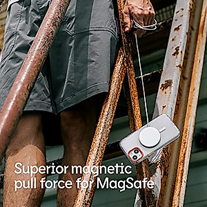 RHINOSHIELD GRIPMAX Compatible with MagSafe - Grip, Stand, and Selfie Holder for Phones and Cases, Repositionable and Durable, Best paired with RHINOSHIELD Phone Cases for MagSafe - Pearl Luster