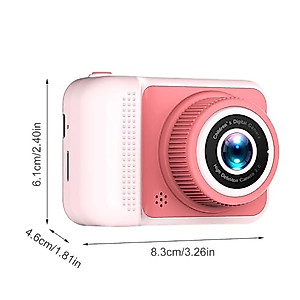 Selfie Kids Camera, 20MP Portable Kids Camera for Girls with Stickers, HD Digital Video Toy Camera, Cameras with Flash Toy Gifts, HD Kids Digital Camera Toys for Girl and Boy On Christmas Birthday