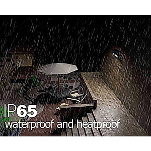 Lemontec Solar Lights, 62 LED Wall Solar Light Outdoor Security Lighting Nightlight with Motion Sensor Detector for Garden Back Door Step Stair Fence Deck Yard Driveway, 2 Pack