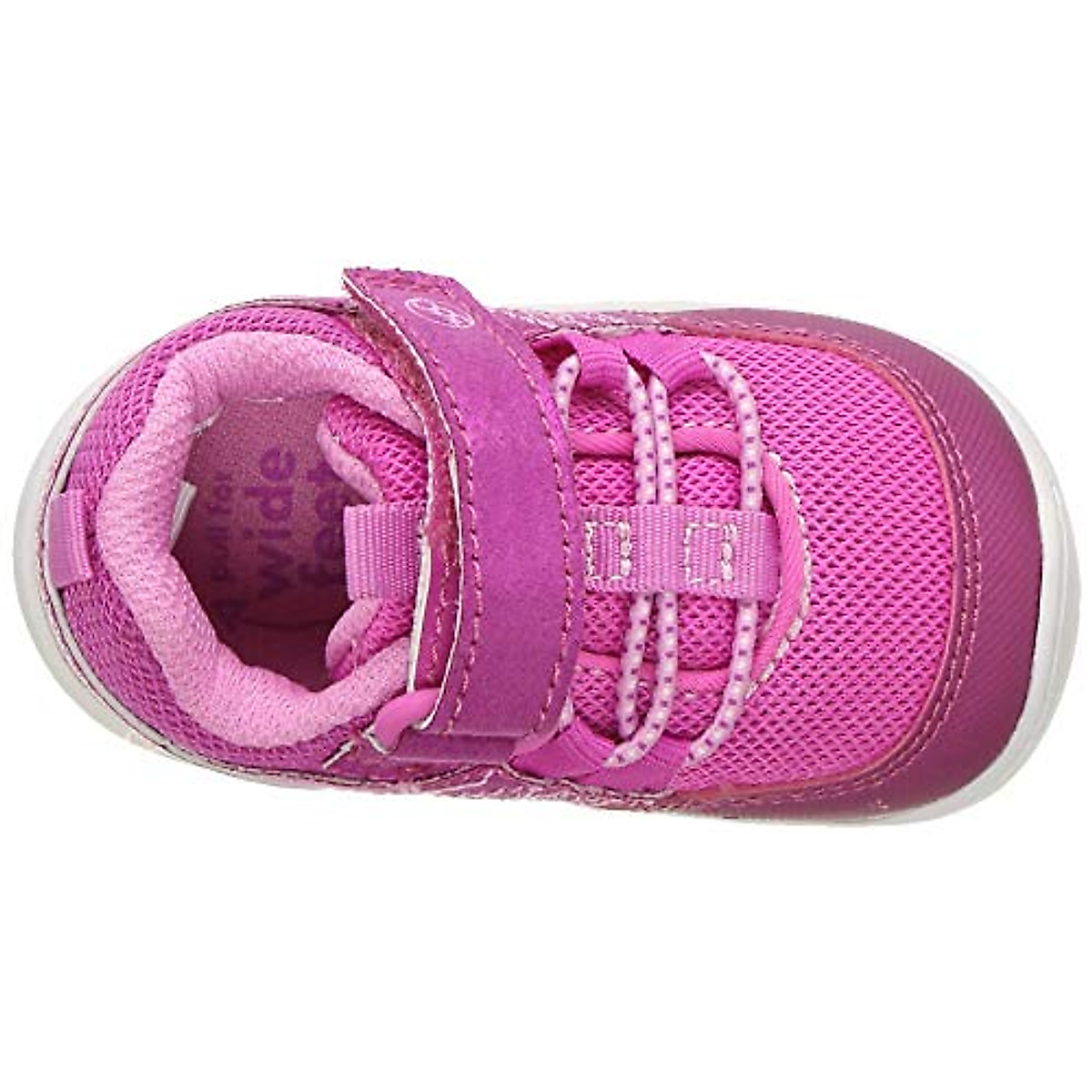 Stride Rite Girl's SR Keegan Shoe, Pink, 5.5 M US Toddler