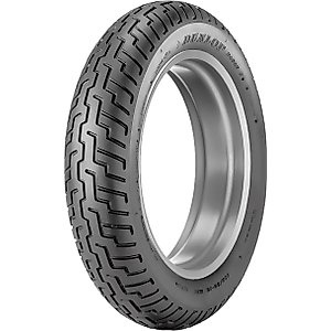 Dunlop D404 Front Motorcycle Tire 100/90-19 (57H) Black Wall - Fits: BMW F650 1997-1999