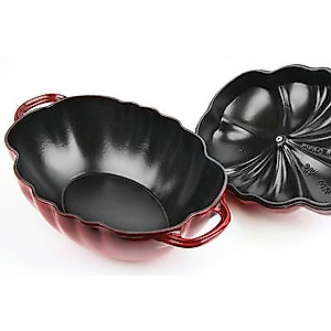 Staub 3-quart Cast Iron Tomato Cocotte