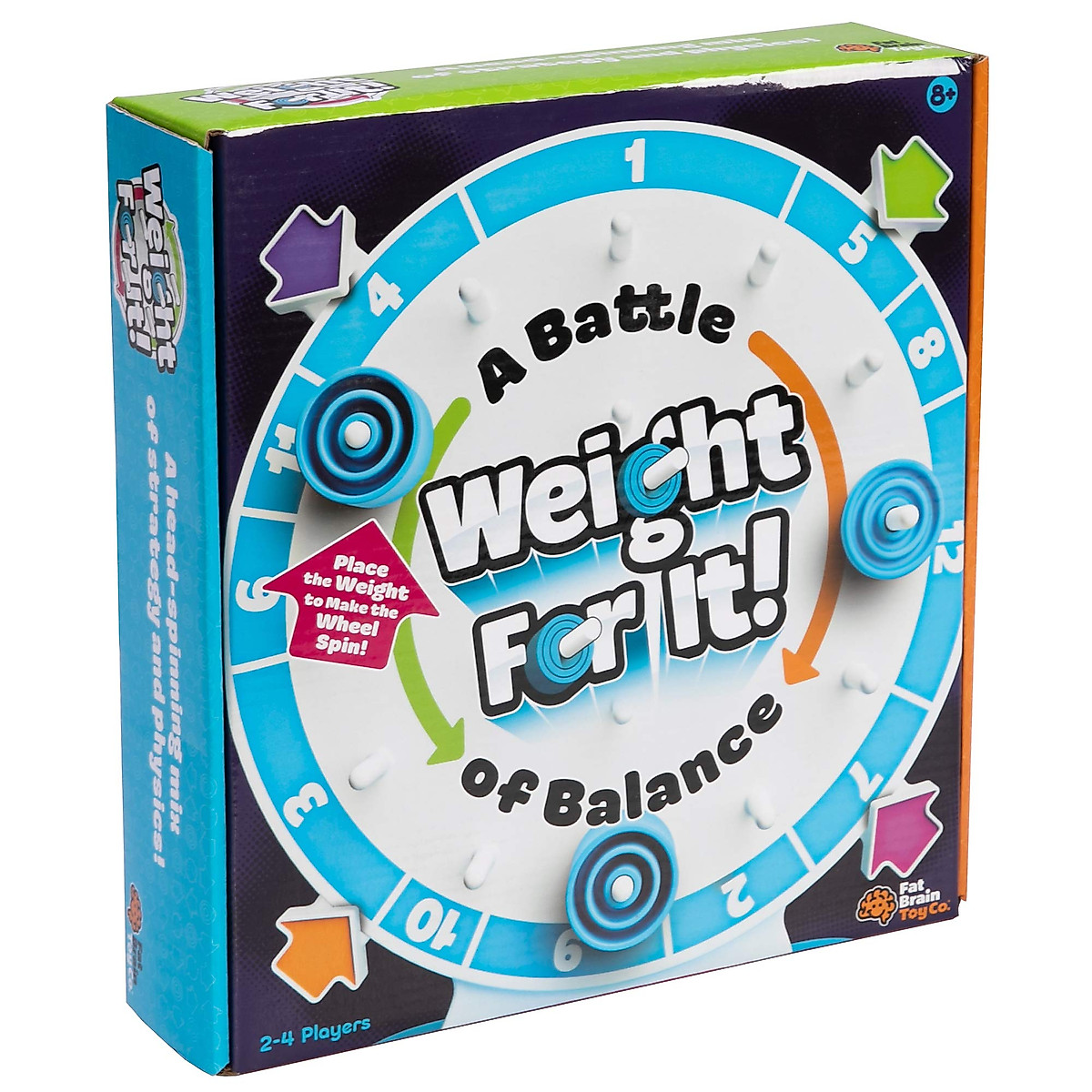 Fat Brain Toys Weight for It - 2 to 4 Player Game of Strategy & Physics, Ages 8+