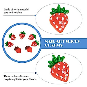 Nail Jewels Nail Jewels 30Pcs 3D Fruits 3D Nail Fruits Charms 3D Nail Rhinestones Fruits Nail Studs Nail Art Charms Decoraciones para Uñas Acrilicas Decoraciones para Uñas Acrílicas