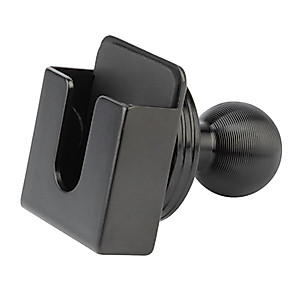 Bulletpoint Aluminum Handheld CB Radio Mic Holder Mount with Integrated 20mm Ball