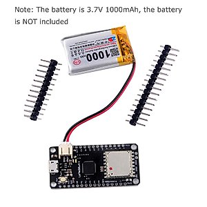 2 Sets LoRa32u4ii Lora Development Board Module, JST-PH2.0mm-2P Connector, IPEX Antenna, ATmega32u4 SX1276 HPD13A 915MHz 868MHz, for Arduino UNO Mega 2560 Nano