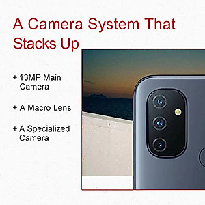 OnePlus Nord N100 LTE 4GB(RAM)+64GB 90Hz Display (T-Mobile/Sprint Unlocked) BE2012 Long Lasting Battery Smartphone - Midnight Frost (Renewed)