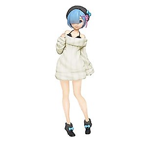 Taito Re:Zero Precious Figure Rem ~Knit Dress ver.～ Renewal～, Multiple Colors (T83326)