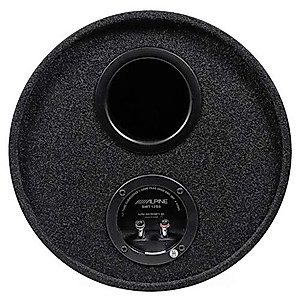Alpine SWT-12S4 1000 Watt 12" Car Audio Bass Tube Subwoofer Bundle with ...