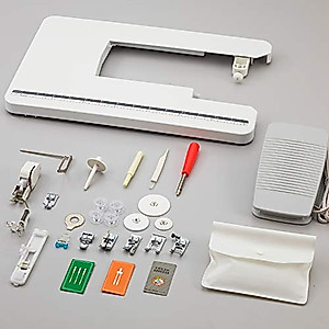 Brother 150-Stitch Computerized Sewing & Quilting Machine with Wide Table, White (RSQ9285)