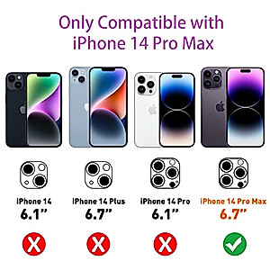 Corefyco Direct [3+3 Pack] Screen Protector for iPhone 14 Pro Max, 9H Tempered Glass and Camera Lens [Anti-Scratch] [Bubble Free] [Ultra HD]