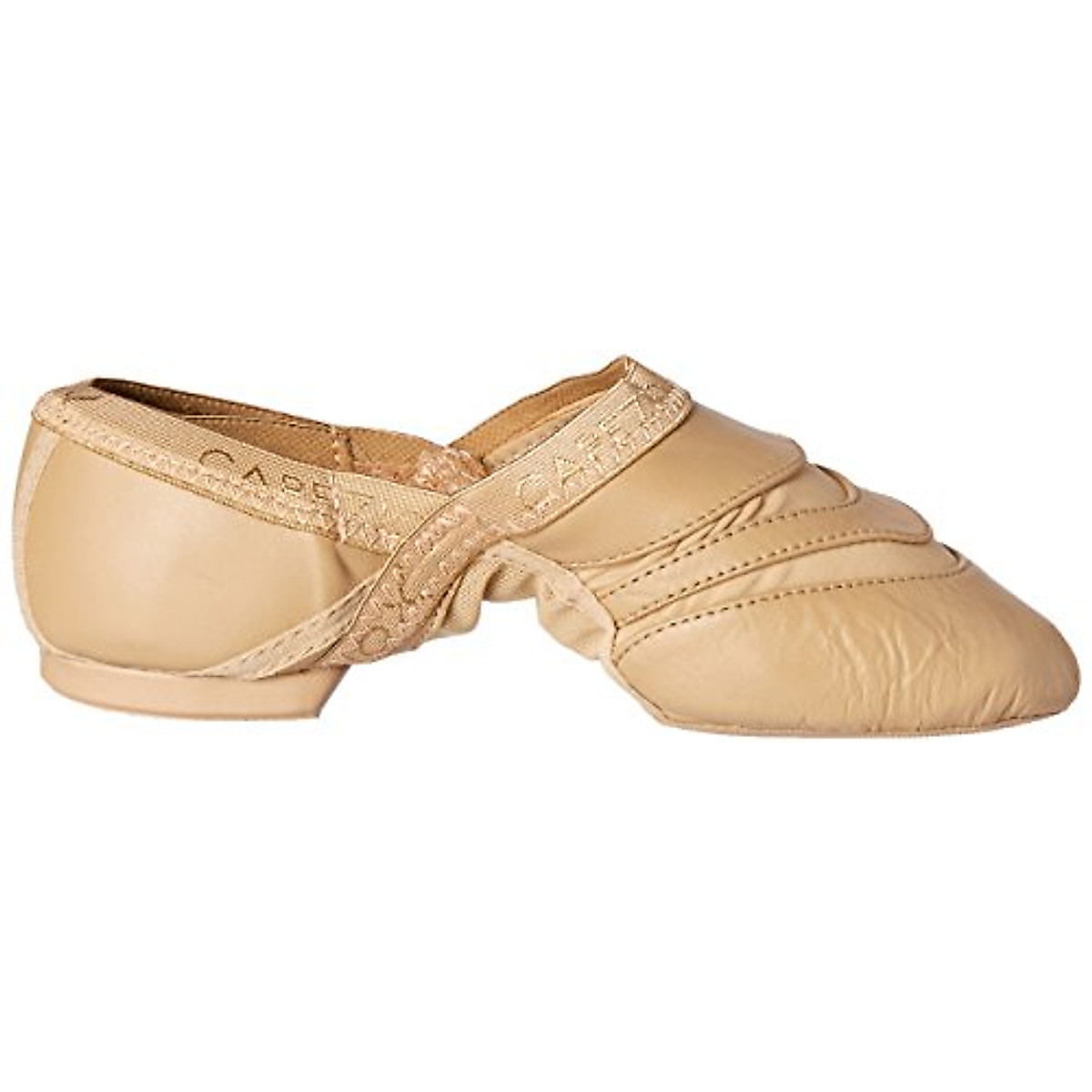 Capezio Women's Freeform Jazz Shoe, Caramel, 13.5 Wide