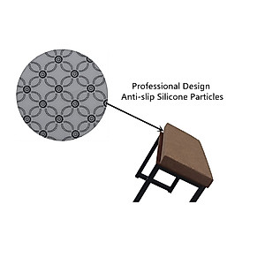 Jininworl Washable Bench Cushion, Non-Slip Bench Pad for Shoe Storage, Window, Piano, Dining (Brown; Personalize)