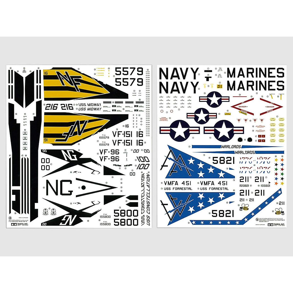 Tamiya 1/32 F4J Phantom II, TAM60306