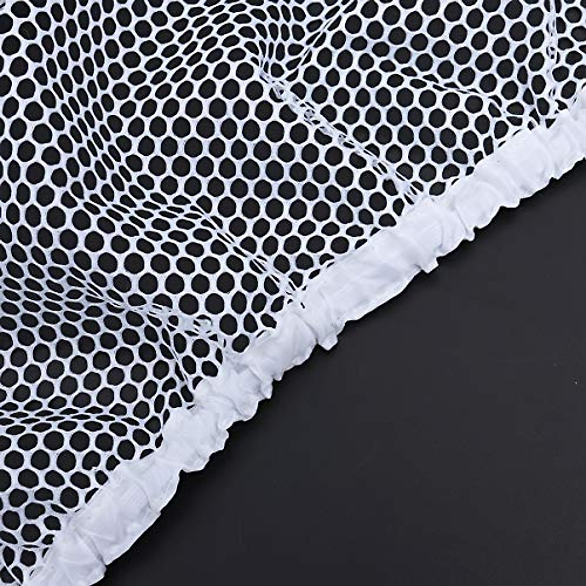 Cabilock Animal 2pcsset Elastic Corner Hammock Organizing and Removable Net for Xxcmwhite Animal Stuffed Pet with Displaying Cord Plush