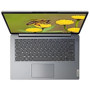 Lenovo Premium 14" Laptop, Intel Pentium Processor Up to 3.0GHz, 4GB Memory, 256GB SSD, Super-Fast WiFi, HDMI, Windows 11 (Renewed) (Gray)