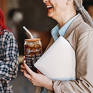 Christian Gifts for Women - Religious Gifts, Inspirational Gifts for Women - Birthday Gifts for Women - Gifts for Women, Mom, Sister, Friend, Coworker - Christmas Gifts for Women - 16 Oz Can Glass