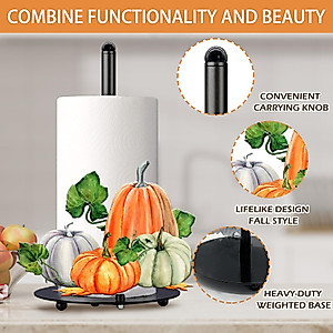 Christmas Paper Towel Holder, Santa Claus Bathroom Decor Accessories Paper Towel Holder Stand, Christmas Kitchen Decor, Modern Metal Christmas Decorations - Large Towel Stand for Countertop