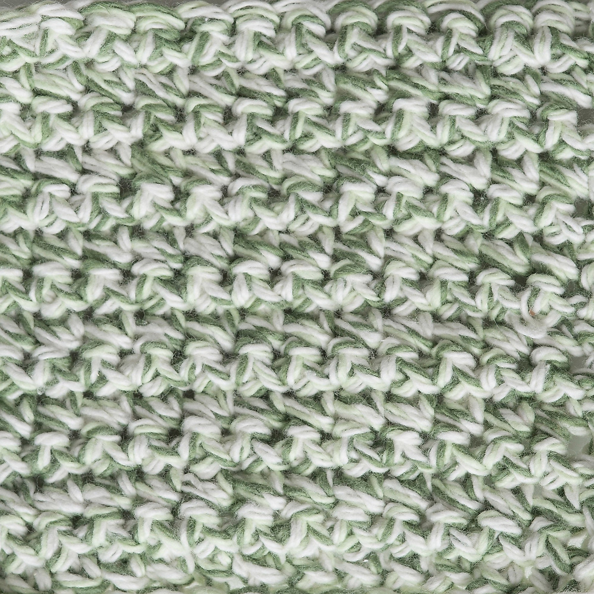 Lily Sugar'n Cream Super Size Twists Yarn, 3 oz, Green Twists, 1 Ball
