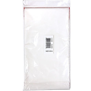 Party Dimensions Clear Rectangular Plastic Table Cover | 54" x 108", 1 Pc