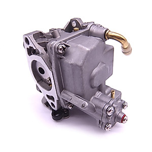 Boat Motor 853720T15 853720T21 8M0109535 Carburetor Assembly for Mercury Marine Mercruiser Quicksilver / 5040597 for Evinrude Johnson OMC BRP Outboard Engine 15HP 4-Stroke, Remote Model