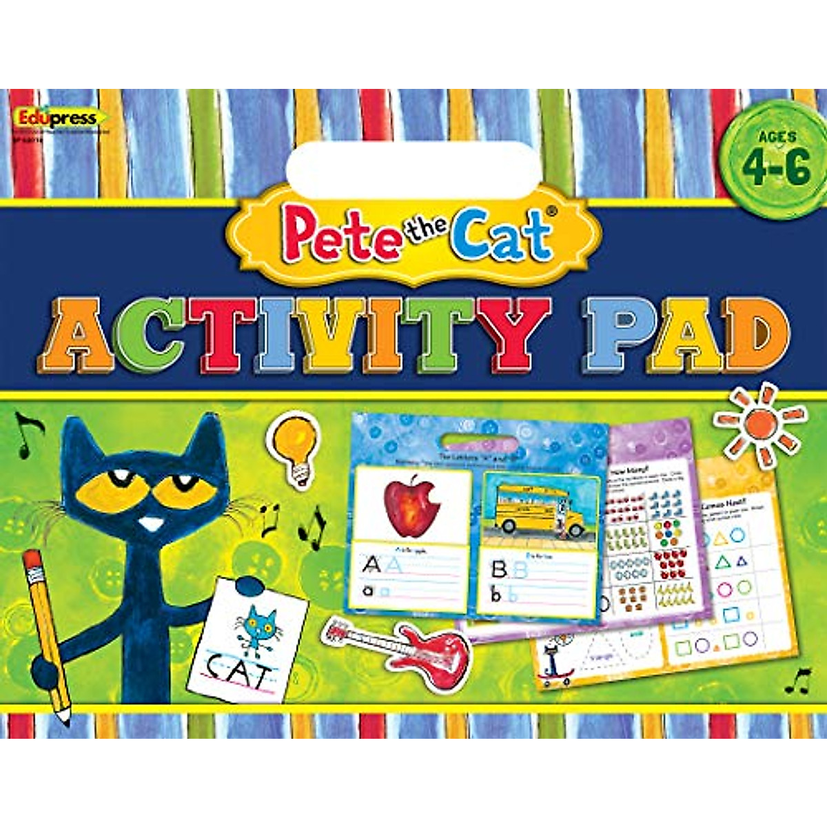 Edupress Pete The Cat Activity Pad (EP62018) Medium