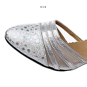 TangDao Womens Ladies Latin Dance Shoes Professional Heeled Ballroom Tango Party Performance Practice Dance Shoes(6.5 B(M) US,Red)