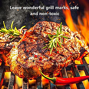 Grill Grates Replacement Part 17.5 Inch for Weber Grills, 7637 Cast Iron Cooking Grate for Weber Spirit & Spirit II 200 Series Spirit e210 Spirit e220, S210, S220, Grill Cooking Grid Replacement